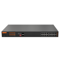 16 Port PoE Switch | PoE+ | Fiberroad Technology