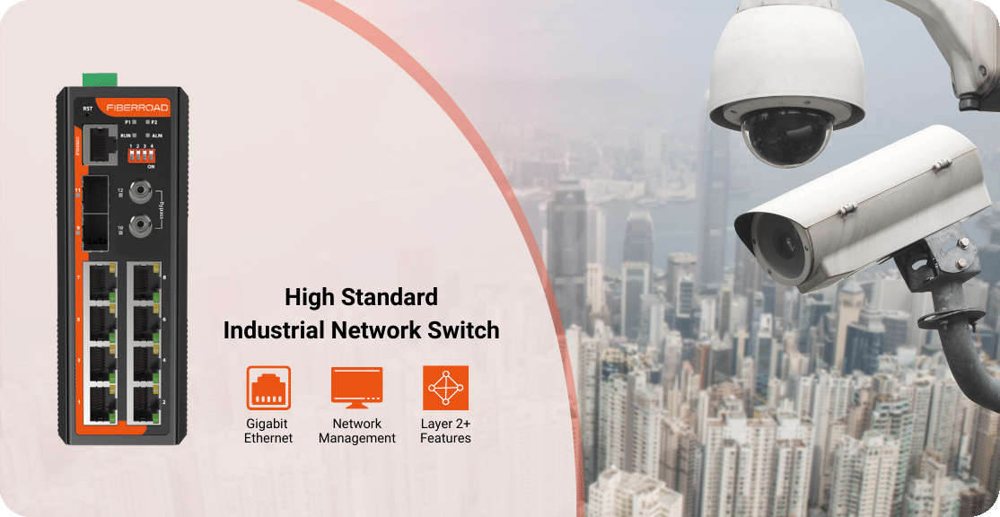 Industrial Network Switch with Optical Fiber Bypass | Industrial Switch